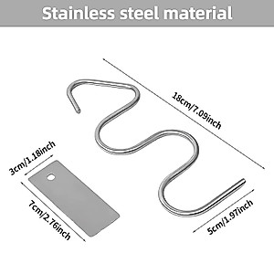 2 Pcs Peanut Butter Stirrer，1 Pcs Peanut Butter Stirrer Tool for Most Powered Hand Mixers and Drills，1 Pcs Peanut Butter Mixer for Manual，Stirrer Tool for Peanut Butter and Nut