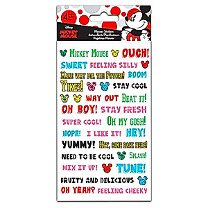 Disney Classics Mickey Mouse Backpack Mickey School Supplies ~ Mickey Lunch Box And Backpack Bundle With Mickey Mouse Stickers And 200+ Highlights Stickers (Mickey Mouse School Bag)