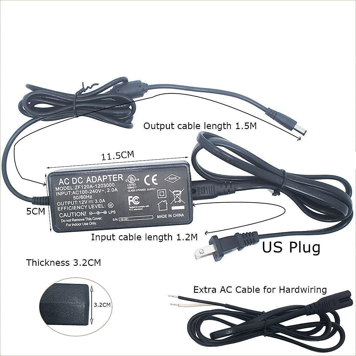 Litever Super Bright Slim Under Cabinet LED Light Kit (6-Light-Bar-Kit) 31W Warm White 3000K Dimmable Plug in or Hardwired 2-Way Power Splitter for Kitchen Counter Cabinets Shelf Lighting