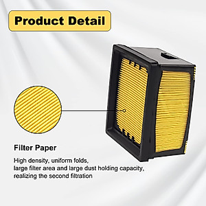 KLWZH 574362301 525470601 Air Filter for 525 47 06-01 574 36 23-01 Partner 525470601 525470602 K760 K770 Concrete Cut-Off Saw