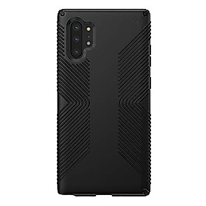 Speck Presidio Grip Samsung Galaxy Note 10+ Case, Black/Black