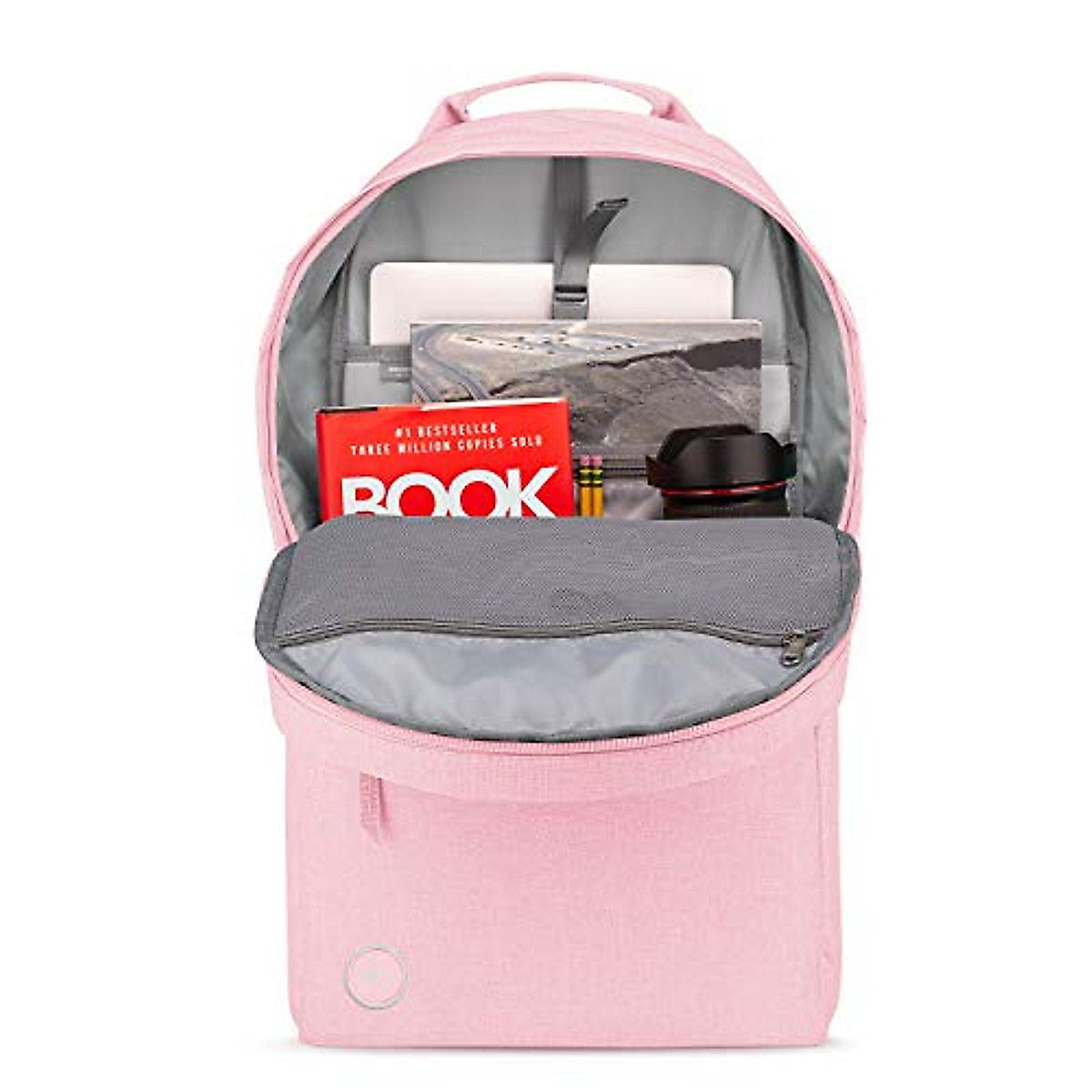 Simple Modern Legacy Backpack with Laptop Compartment Sleeve - 35L Travel Bag for Men & Women College Work School -Blush