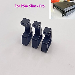 4 x Horizontal Stand Feet Holder Bracket Cooling Feet Desktop Stand for PS4 PS4 Slim Pro Game Accessories (for PS4 Pro)