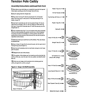 Popular Bath Ultimate Shower Caddy, 4-Tier Corner, Orb