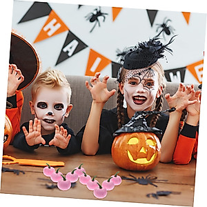 IMIKEYA 48 Pcs Artificial Pumpkin Mini Fake Pumpkins Halloween Centerpiece Small Pink Pumpkins Decorations Lifelike Pumpkins Simulation Pumpkin Decor Household Foam Little Pumpkin