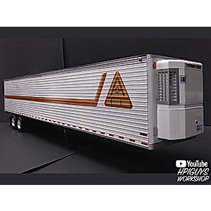 AMT Reefer Semi Trailer 1:24 Scale Model Kit