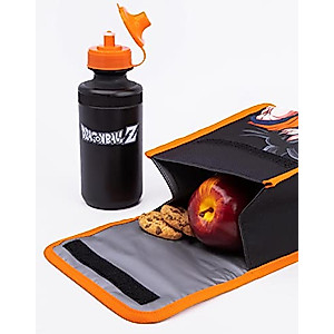 Dragon Ball Z Backpack 4 Piece Set Goku Lunch Box Water Bottle Pencil Case