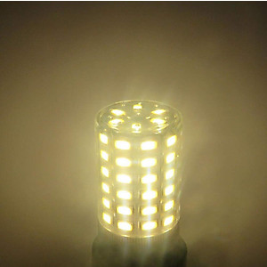 E26 LED Light Bulbs 10W (100W Halogen Equivalent) E26/E27 Medium Socket Base Warm White 3000K LED Corn Light for Ceiling Fan Chandelier Pendant Light,66 LED 5730 SMD,Not Dimmable,Pack of 3