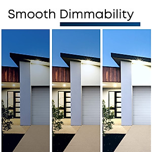 Feit Electric LED PAR30L Bulbs, 75W Equivalent, Dimmable, 3000K Bright White, 750 Lumens, 22 Year Lifetime, E26 Base, PAR30 Flood Lights, Spotlight Bulb,Weatherproof, 2 Pack, PAR30LDM/930CA/2