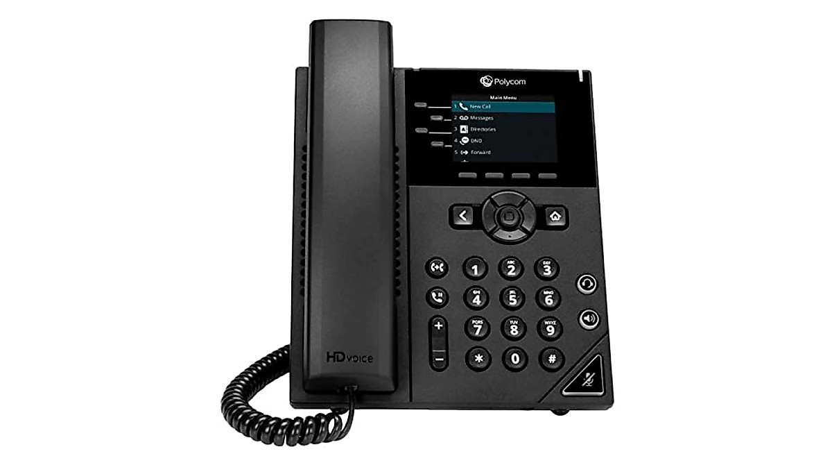 Polycom VVX 250 Renewed IP Phone w/ Power Supply & Color Display