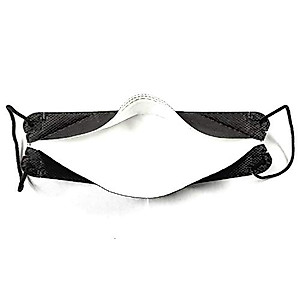 INT 【 30 Pack Black Mask Certified, 4-Layered Face Safety, Patented Adjustable Earloop, Individually Sealed Package MADE IN KOREA