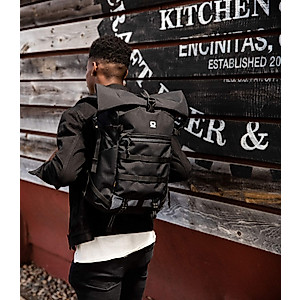 OGIO ALPHA Convoy 525r Rolltop Backpack, Black