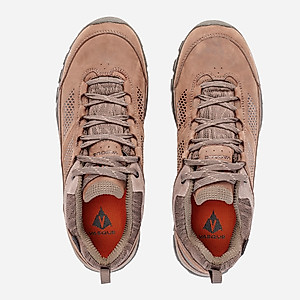 Vasque Men's Talus Low Waterproof Hiking Shoe, Brown Olive/Ginger, 11.5 Wide