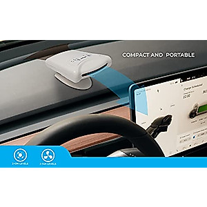 Air Angel AA300 Air Purifier for Home, Office, and Car - Energy Efficient Odor Eliminator with Polar Ionization and AHPCO Technology - Indoor Air Purification and Sanitation - Car Adaptor Included