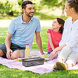 Cabilock Utensil Organizers Drawer Utensil Holder for Countertop with Lid, Silverware Tray for Drawer, Chopsticks Holders Flatware Cutlery Trays Chopsticks Drain Storage Box