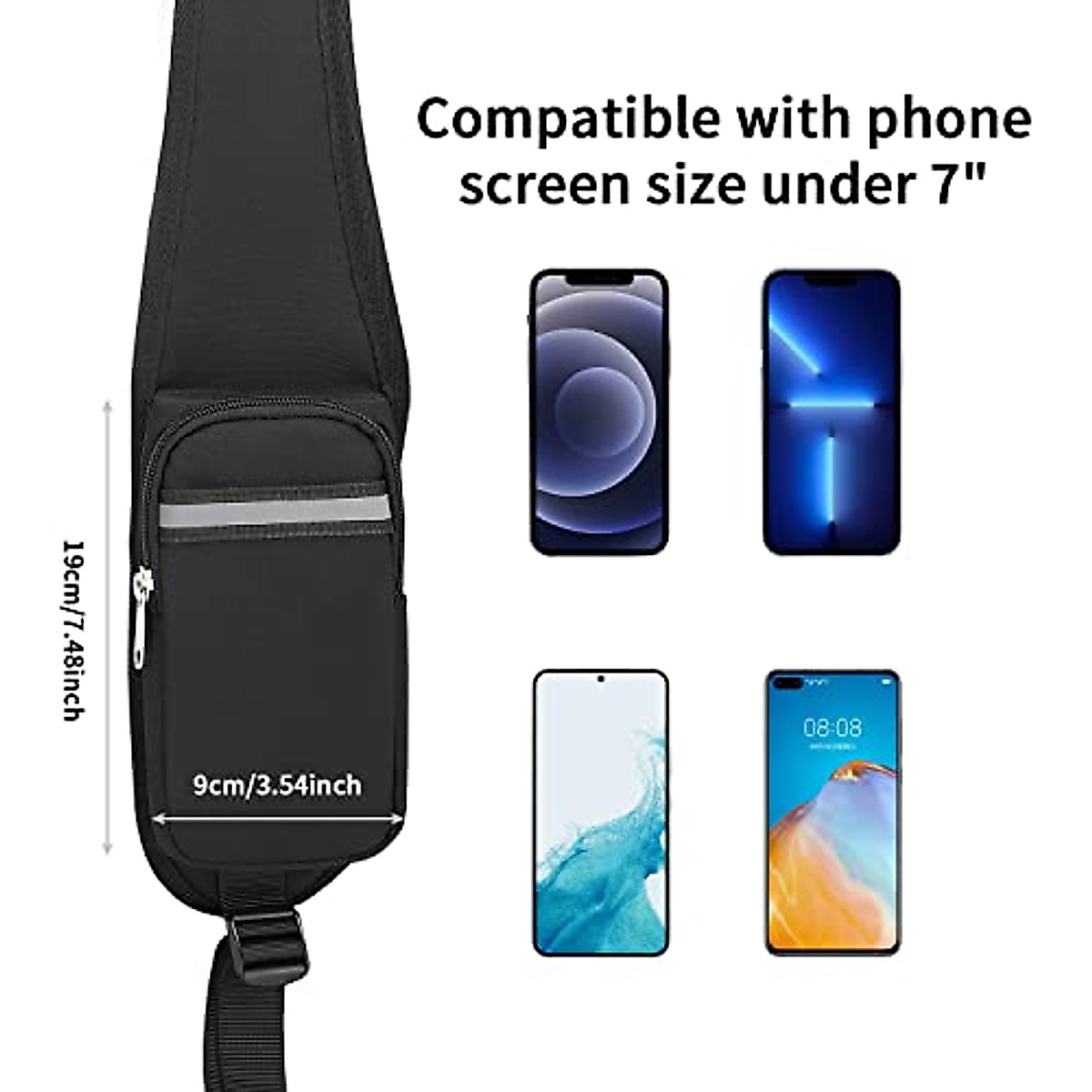 Shanyk Sling Bag | Crossbody Sling Backpack | Daypack Chest Bag for Hiking & Travel