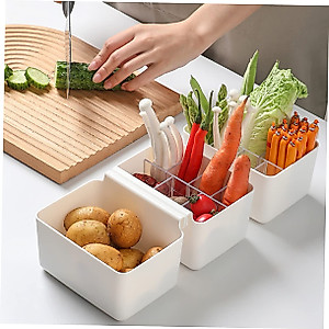 BUGUUYO Small Hanging Refrigerator Side Box Organizer Kitchen Side Sauce Storage Solution for Fridge Compact Cabinet Organizer for Sauces and Condiments Ideal for Food Storage