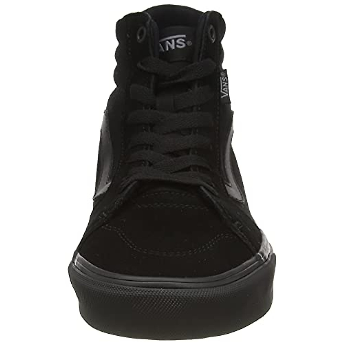 Vans Men's Hi-Top Trainers Sneaker, Suede Canvas Black Black, 10.5