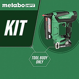 Metabo HPT 18V Cordless Pin Nailer, Tool Only - No Battery, 5/8-Inch up to 1-3/8-Inch Pin Nails, 23-Gauge, Holds 120 Nails, Lifetime Tool Warranty (NP18DSALQ4)