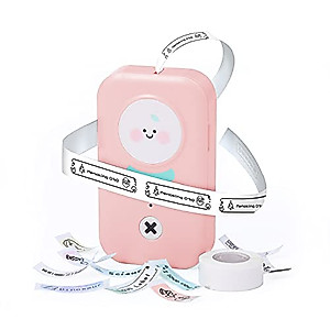 Memoking D30 Label Maker Sticker Machine - Portable Thermal Printer Mini Sticker Maker Machine, Compatible with iOS & Android, for Kitchen Home Office Organization