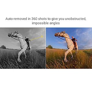 Insta360 Motorcycle Bundle with Invisible Selfie Stick- Complete Mounting Kit for Insta360 X4/X3/X2/X Cameras | Compatible with Insta360 GO 3/3S/GO2/ONE R/RS, EVO and GoPro 12/11/10/9/MAX (2 Items)