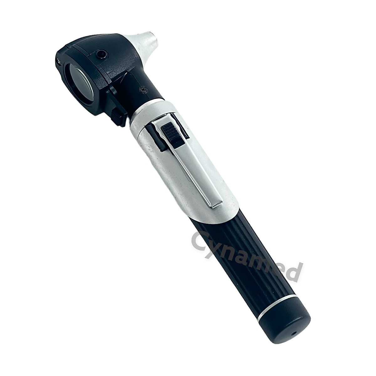 Cynamed Mini Otoscope Set-Pocket Size, Fiber Optic Otoscope Diagnostic Ear Care Tool-Pocket Otoscope (Black)