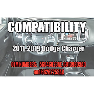 SWITCHDOCTOR Window Master Switch for 2011-2019 Dodge Charger