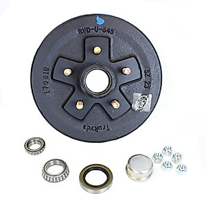 Southwest Wheel 3,500 lbs. Trailer Axle Electric Brake Kit 5-5" Bolt Circle