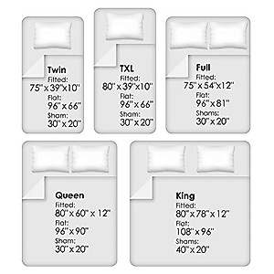 Lavish Home Brushed Microfiber Bed Linens 1200 4-Piece Sheet Set, Queen, Sage