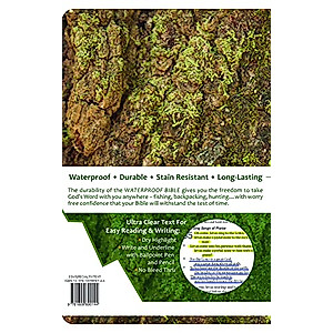 Waterproof Bible - ESV - Camouflage