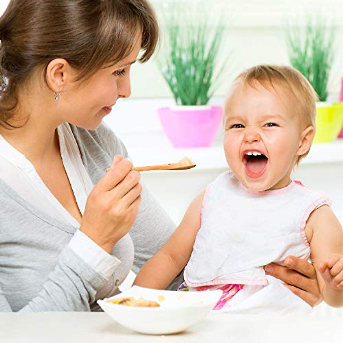 30 Pieces Small Wooden Spoons Mini Nature Wooden Spoons for Jars Mini Tasting Spoons Condiments Salt Spoons for Kitchen Cooking Seasoning Oil Coffee Tea Sugar (Light Brown)