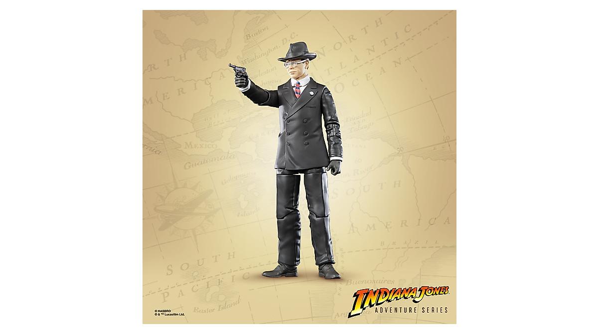 Indiana Jones Major Arnold Toht Action Figure - Raiders of the Lost Ark