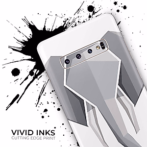 DesignSkinz Geometric Elephant Protective Vinyl Decal Wrap Skin Cover Compatible with The Samsung Galaxy S20 (Screen Trim & Back Glass Skin)