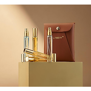 Unisex Mini Perfumes for Women Perfume Gift Set, Fragrance for Men Cologne - 5 Assorted Woody Floral Women's Fragrances & Men's Fragrances Perfume Set, 10ml Large Bottle Samples Eau de Toilette Parfum