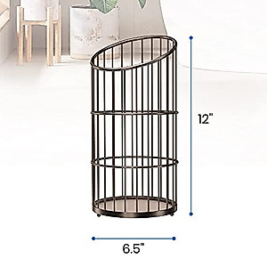 Toilet Paper Storage Holder Stand for Spare Bathroom Tissue Mega Rolls-Bronze