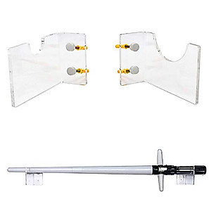 YYST Light Saber Wall Mount Light Saber Wall Display Rack - No Lightsaber