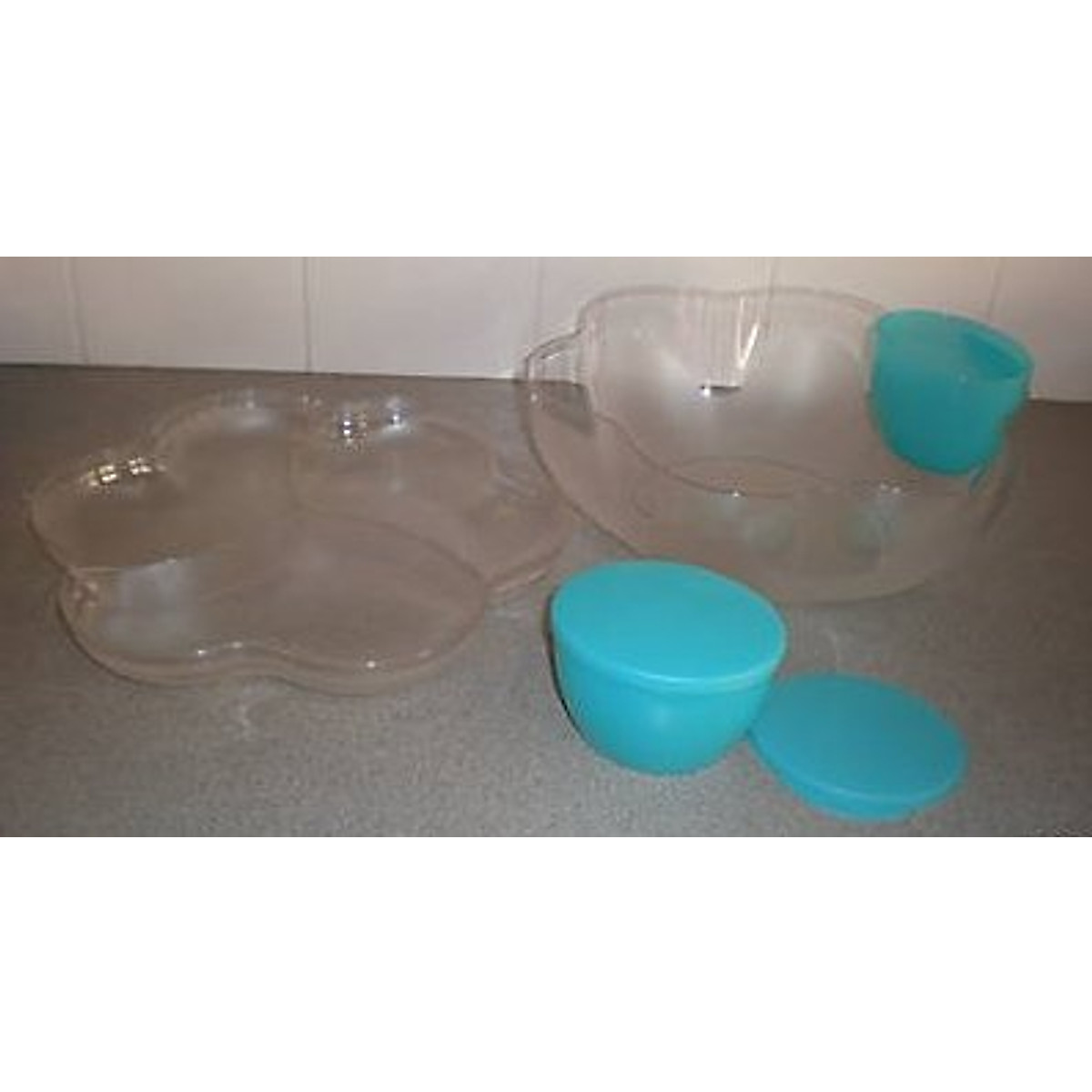Tupperware Limited Ddition Version Crystal Clear Chip N Dip