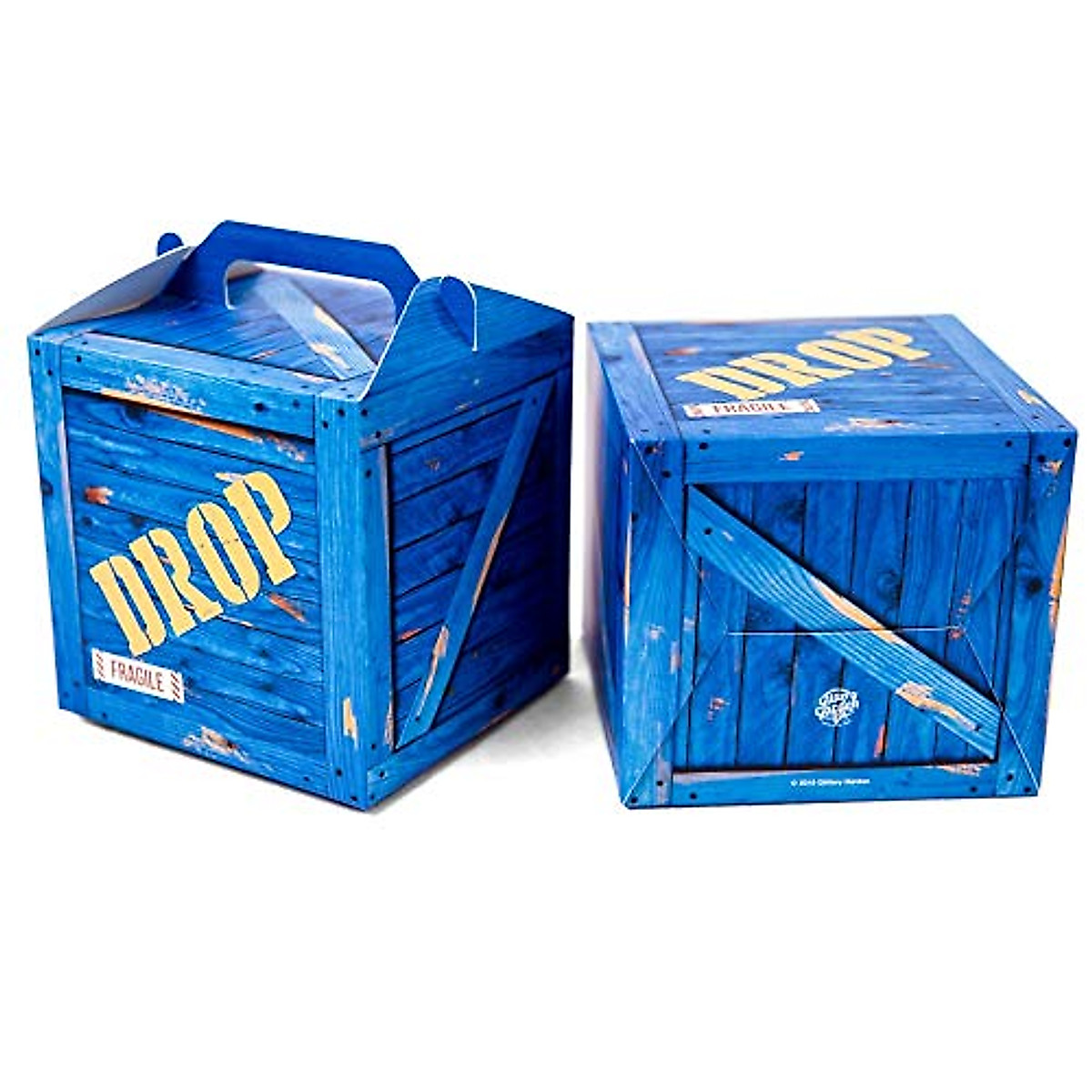 Game Party Military Supply Loot Drop Box Party Favors - 24-Pack. Party Decoration and Gift Bags, Gaming Themed Birthday Activities and Party Supplies