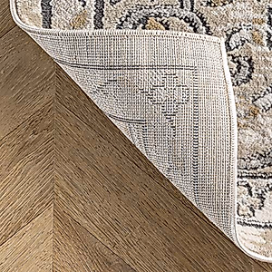 nuLOOM Kathleen Floral Area Rug, 4' x 6', Beige