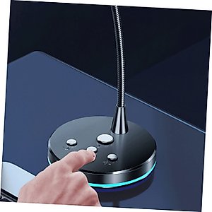 Parliky Microphone Desk Computer Stand Game Chatting Tool Condenser Gaming Mic Laptop Adjustable Stand Adjustable Computer Stand Adjustable Laptop Stand Tablet Accessories Abs