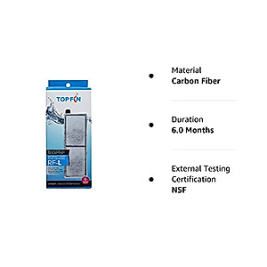 Top Fin Retreat RF-L Filter Cartridges 6-Ct