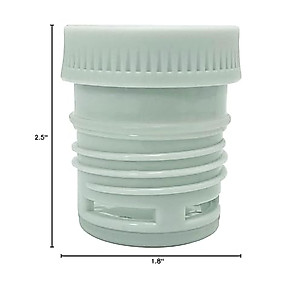 Stanley Thermo Stopper Pico de Mate for Coffee/Tea Replacement Part Classic Vacuum Insulated Wide Mouth Bottle (1.1QT, 2QT, 750ml, 1.9QT) (White)