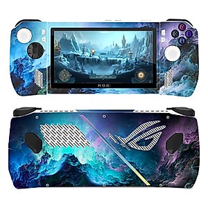 LUPAPA Protective Skin Decal for ROG Ally, Custom Stickers Vinyl Wraps for ROG Ally Gaming Handheld, 2023 New Game Console Sticker Skin