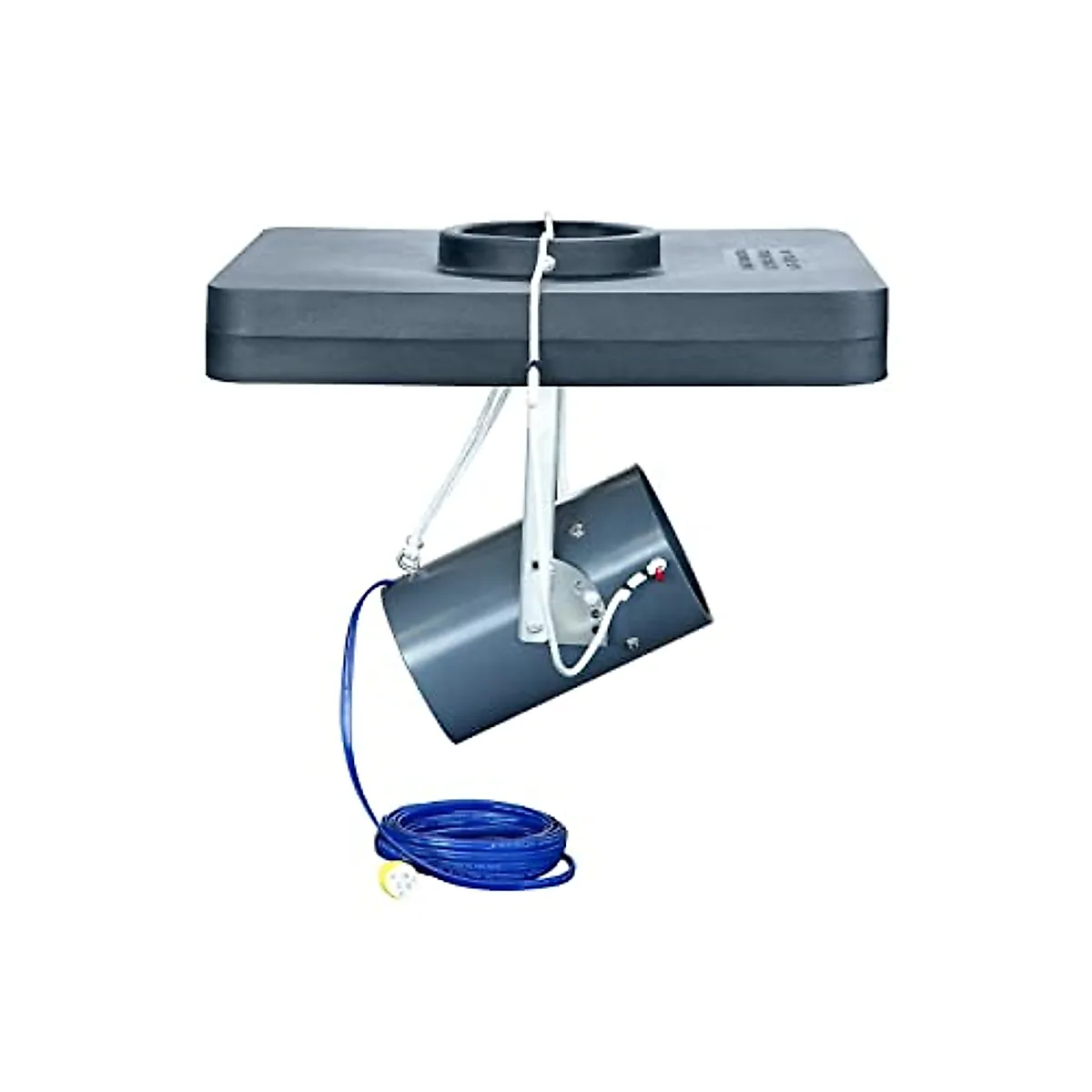 Scott Aerator Floating De-Icer for Lakes & Ponds | 1/3 Horse Power 230V Stainless Steel & Oil Free Motor with 5 Years Warranty | 35 ft. Electric Corded Cable Included | Made in USA