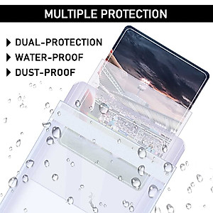 HOMTHY Toploaders Cards Sleeves Bundle for Trading Cards, 100 Toploaders and 200 Soft Penny Card Sleeves Fit for Standard Cards, Sports Cards, MTG