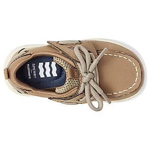 Sperry Fairwater Plushwave Jr Boat Shoe, TAN, 6 US Unisex Little Kid