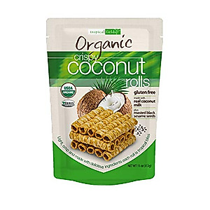 Tropical Fields Organic Crispy Coconut Rolls, 11 Oz