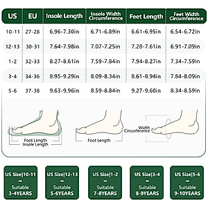 LA PLAGE Boys House Slippers with Cozy Memory Foam Slip On Camo House Shoes, Breathable Indoor Outdoor Warm Winter Home Slippers for Little Big Kids 3-4 US Grey