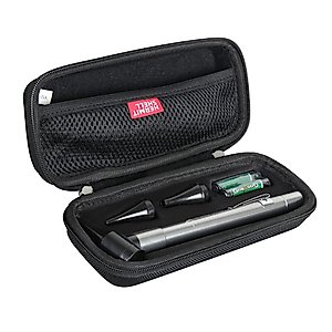 Hermitshell Travel Case for Third Generation Dr Mom Slimline Stainless LED Pocket Otoscope