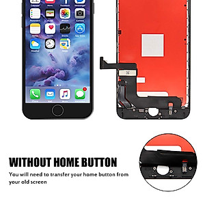 FFtopu Compatible with iPhone 7 Plus Screen Replacement Black（5.5‘’）, LCD Display & Touch Screen Digitizer Frame Assembly Set with 3D Touch Free Repair Tools
